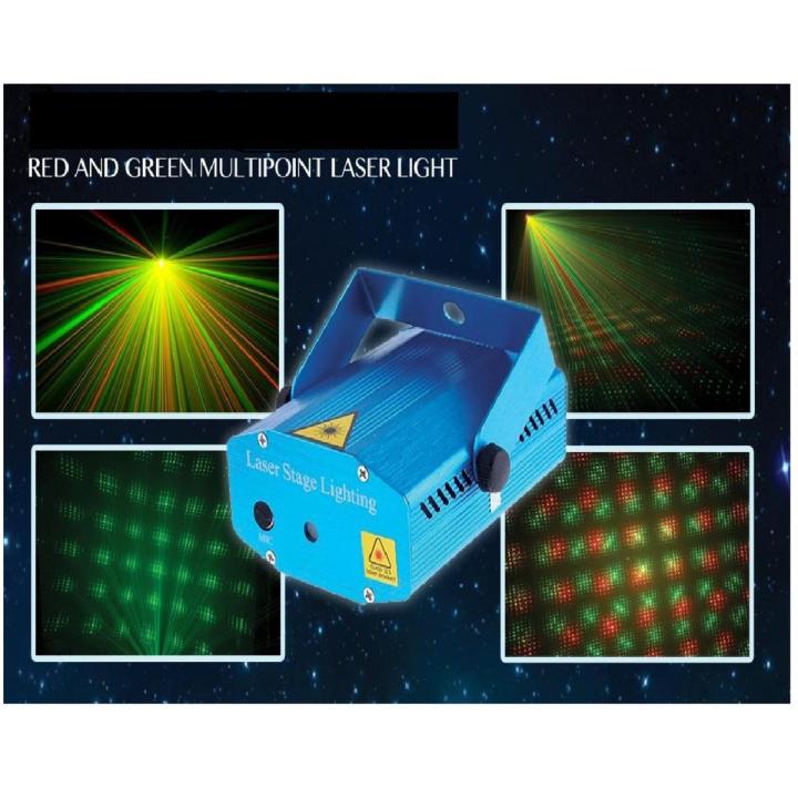 Red & Green Big Beam Laser Light Projector - Black Red & Green Big Beam ...