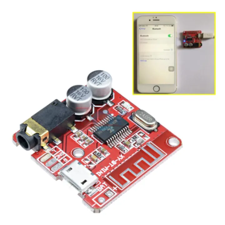 XY-BT-Mini Bluetooth 4.1 MP3 Lossless De-coder Board Bluetooth Speaker ...