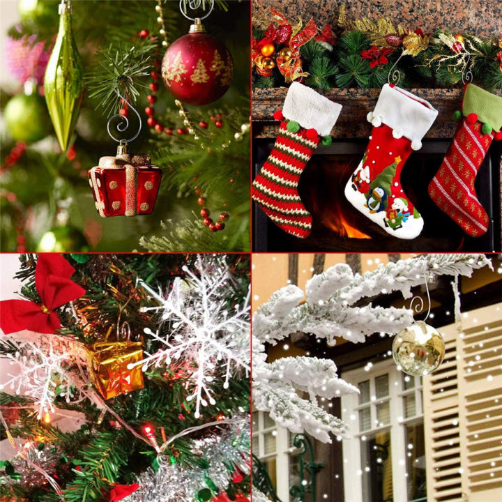 20pcs Decoration Hook Party Accessories Christmas Tree Hook Holder ...