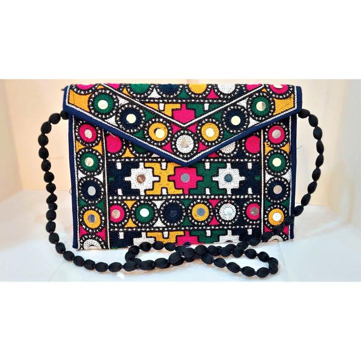 Pakistani Traditional Embroidered Vintage Hand Bag PURSE Size 10x7 ...