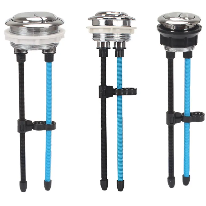 Adjustable Thread Diameter Dual Push Flushing Button Stainless steel ...