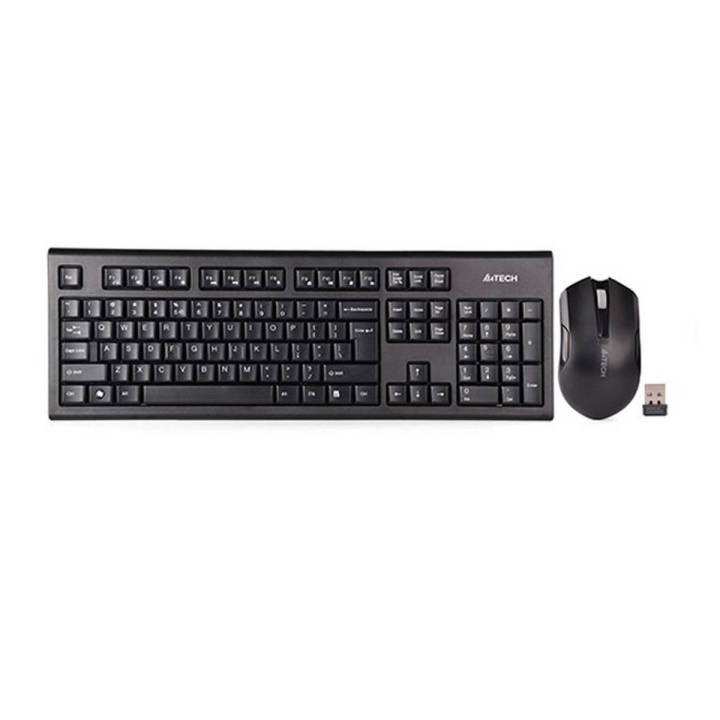 A4Tech Wireless Keyboard & Mouse Set 3000N Padless | Daraz.pk
