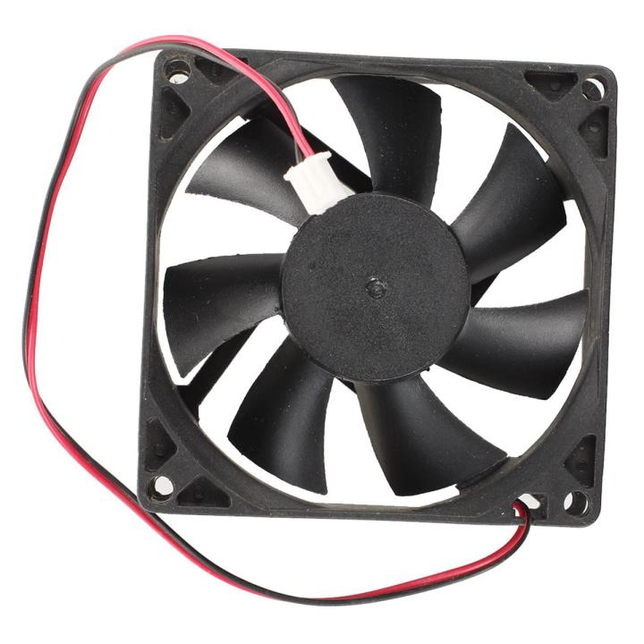 2X 80mm x 25mm Brushless DC 24V PC Case Cooler Fan Black | Daraz.pk