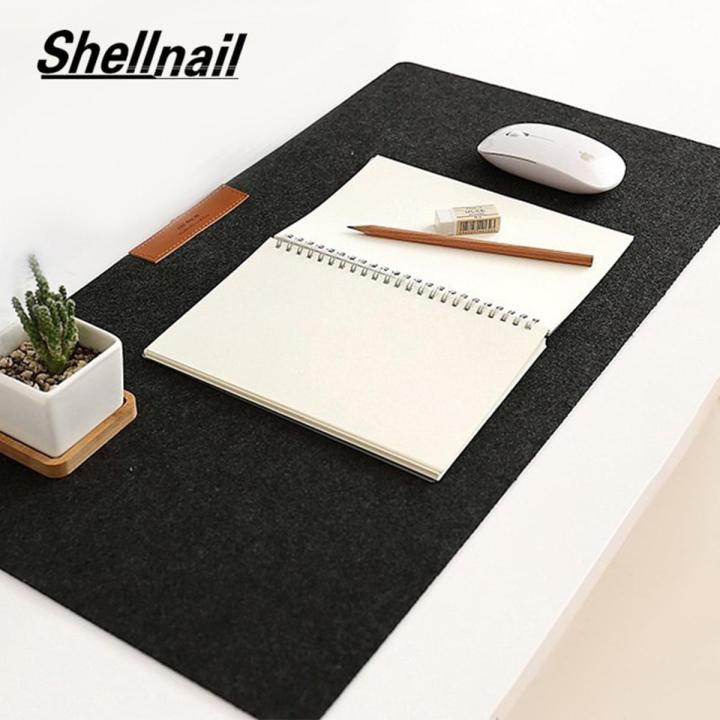 Shellnail Soft Wearable Mice Pad Office Computer Desk Mat Modern Table ...