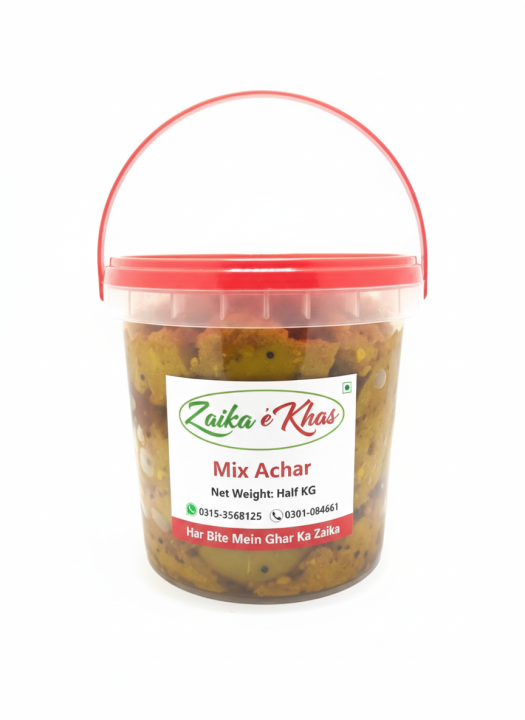 Mix Achar 500g – Desi Style Mixed Pickle | Spicy & Fresh Homemade Achar ...