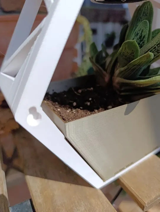 Hexagonal Wall Planter – Modern Geometric Wall-Mounted Plant Pot ...