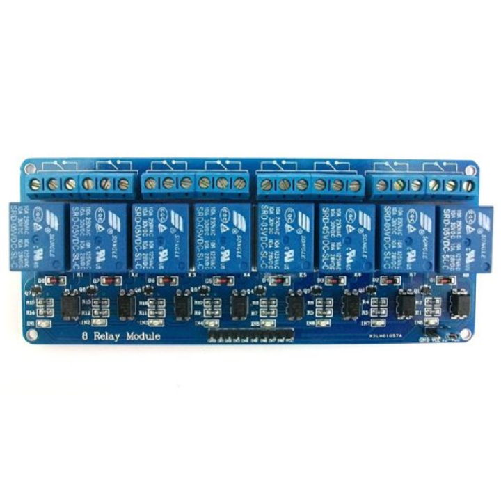 8 Channel DC 5V Relay Module | Daraz.pk