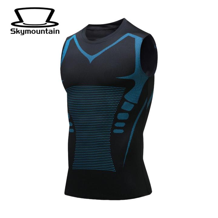 Chest Sweating Body Shaper Men's Slim Fit Quick-drying Compression Tank ...