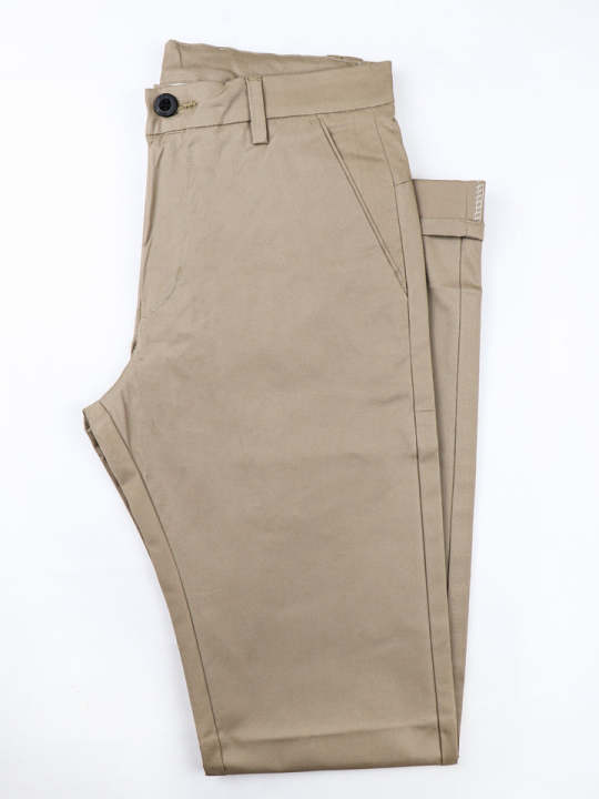 BH Cotton Chino Pant For Men Amber Brown MCP14 | Daraz.pk