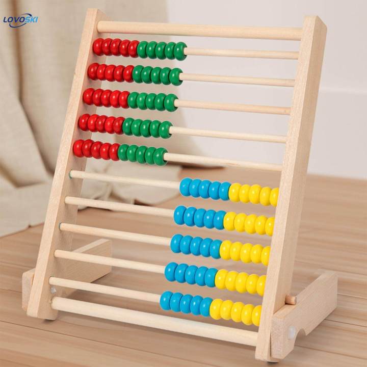 Counting Rack Educational Abacus for Kids Early Education Centers Boys ...