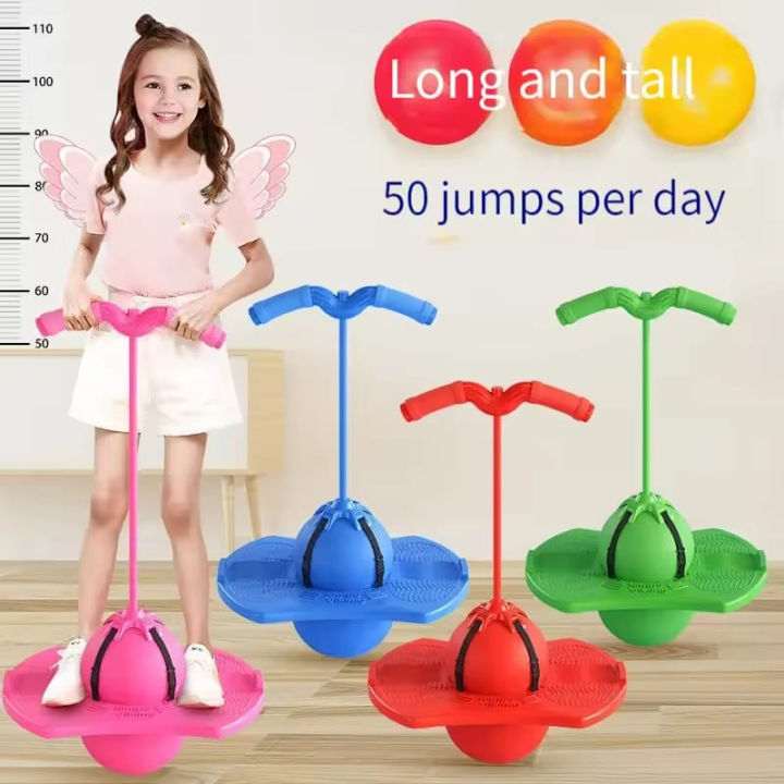 Bouncing Frog Ball – Jumping Pogo Ball for Kids | Balance & Exercise ...
