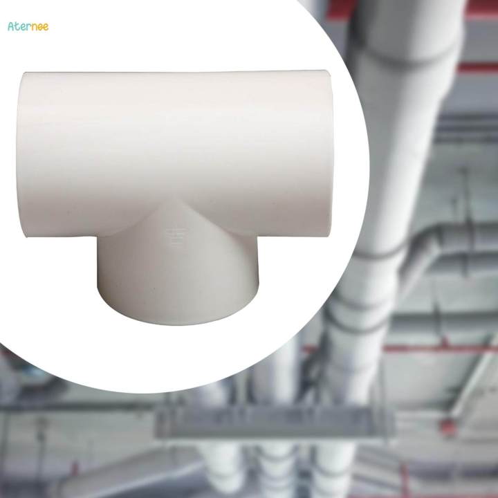 Tee PVC Pipe Fitting Exhaust Ducts Ventilation Ducts 3 Way Elbow ...