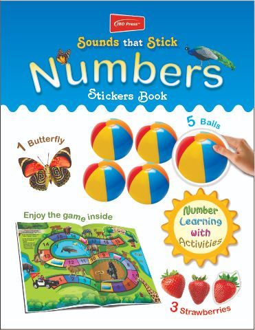 Sticker Activity Book (Numbers)|Counting Adventures for kids | Daraz.pk