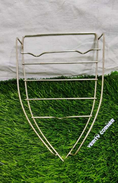 UOS Hot Iron Stand Silver Iron Holder Iron Board Stainless Steel Hard ...