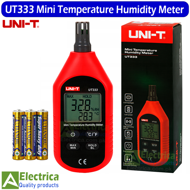 UT333 Thermometer Hygrometer Digital LCD Mini Temperature Humidity ...