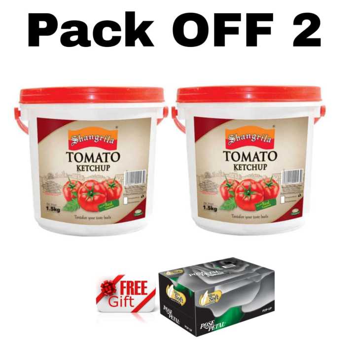Extra Large Tomato Ketchup 1.5kg x 2 | Smooth Texture, Fresh Taste ...