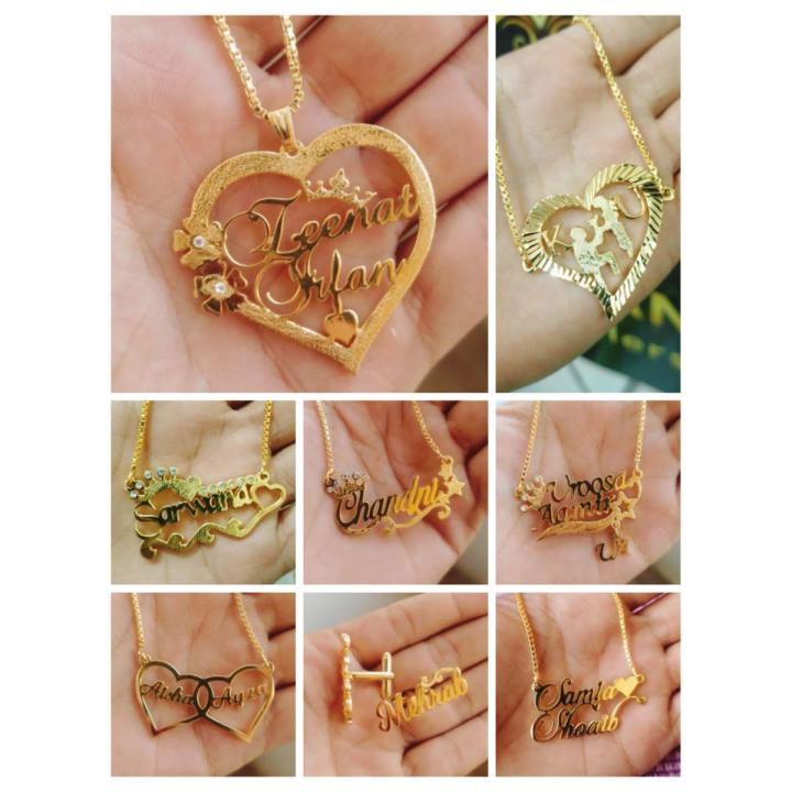 Customize Necklace, Customize Name Necklace, Name Locket, For Girls ...