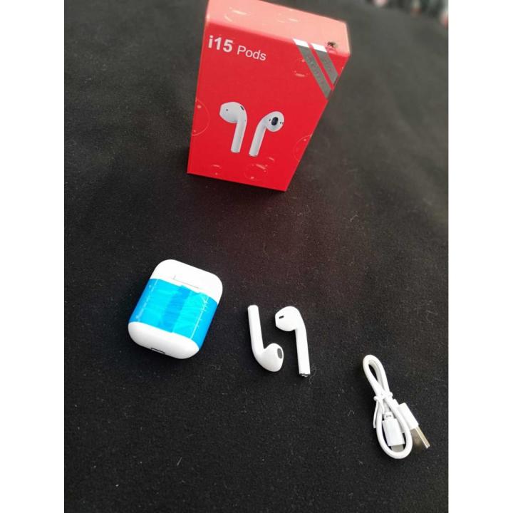 TWS-i15 Pod/Ear Pod/wireless/touch key sensor | Daraz.pk