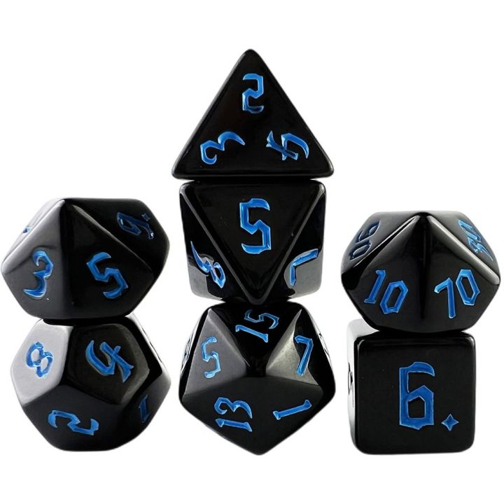 7pcs/set D12 D20 D4 D6 D8 D10 7-Die Game Dice Table Game DND Dice ...