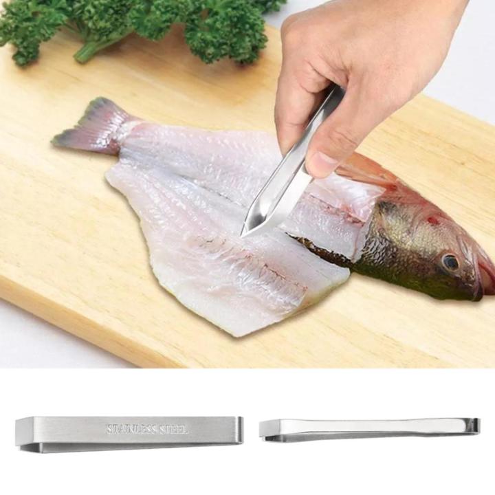 【HOT】 1Pcs Stainless Steel Fish Bone Remover Pliers Pincer Puller ...