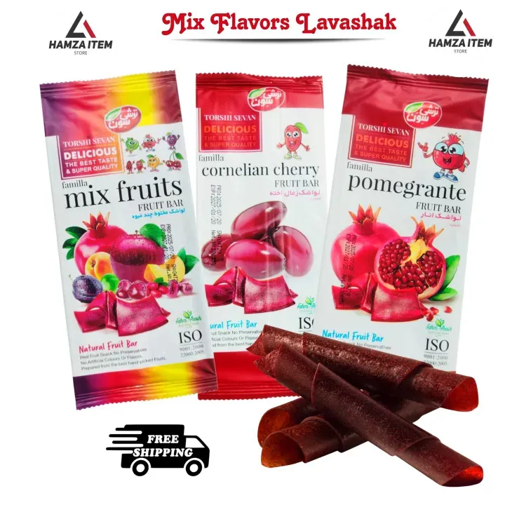 Orignal Lavashak Fruit Fun Natural Juicy & Tangy Snack! - Easy Peel Off ...