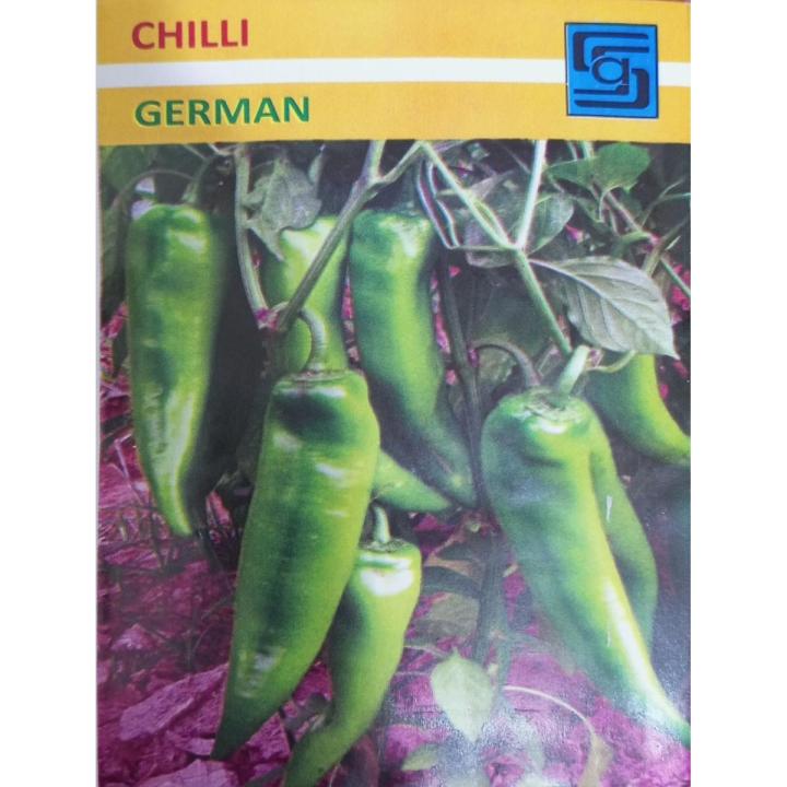 German Chilli Seeds, 30+ Seeds, Summer Vegetable Seeds, High Production ...
