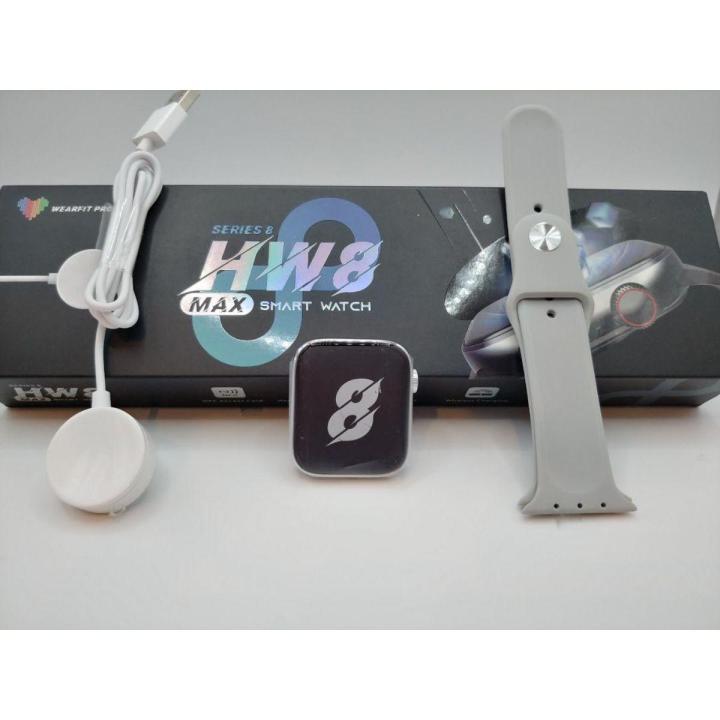New IWO HW8 Max Smart Watch Series 8 | With NFC 1.99 inch Square Screen ...