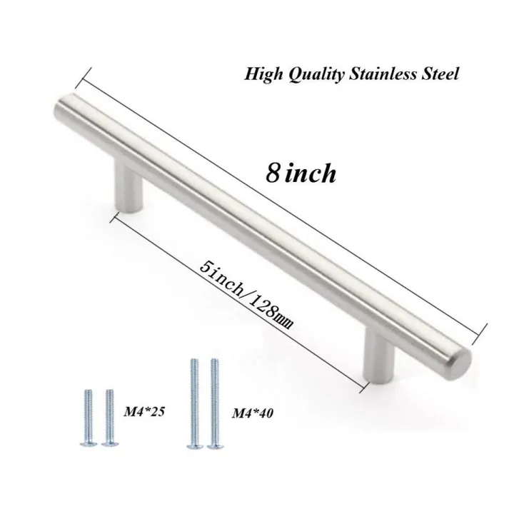 Stainless Steel Kitchen Cabinet Handles 8inch | Daraz.pk