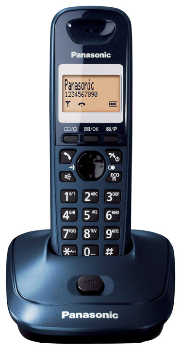Panasonic KX-TG2511 PTCL Wireless landline phone with Free 02 New Rechargeable Cells | Daraz.pk