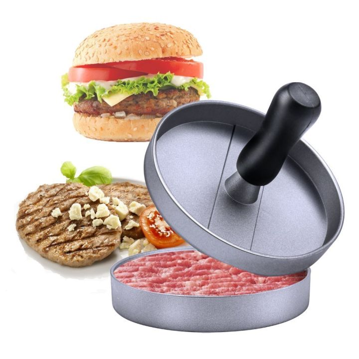 Heavy Duty Non-Stick All-Metal Burger Patty Press - Perfect for Chicken ...