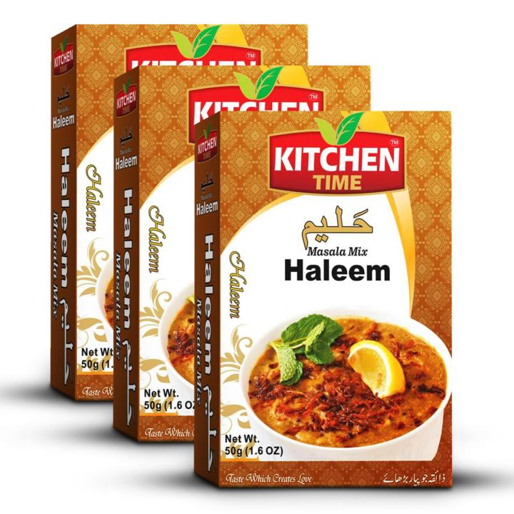 Pack of 3 Haleem Masala - Haleem - Mix Haleem - Haleem Pack - Haleem ...