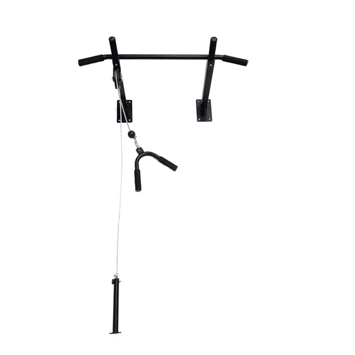 Pull up Side Pulley Bar Wall Mounting Chin up Bar Combo/Dynamic Wall ...
