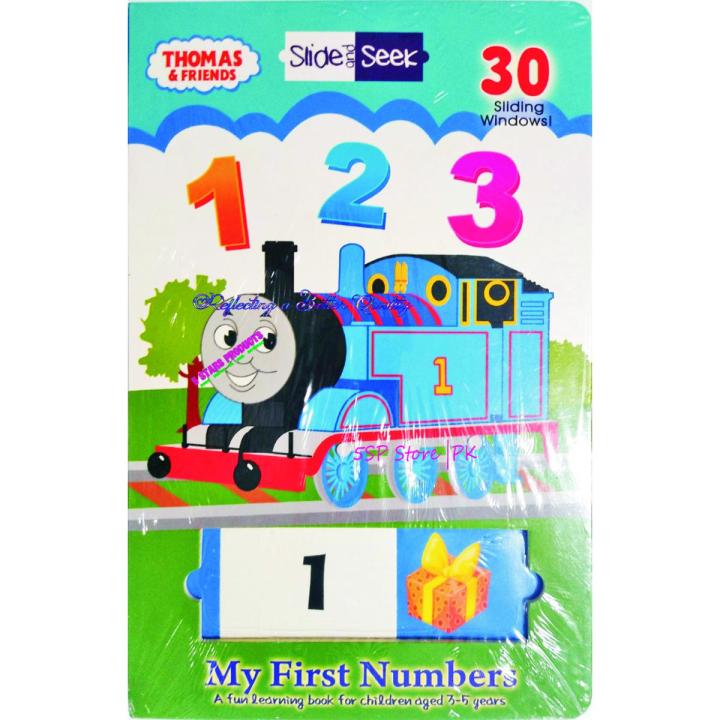 My First Numbers Slide and Seek 30 Sliding Windows A fun learning Board ...