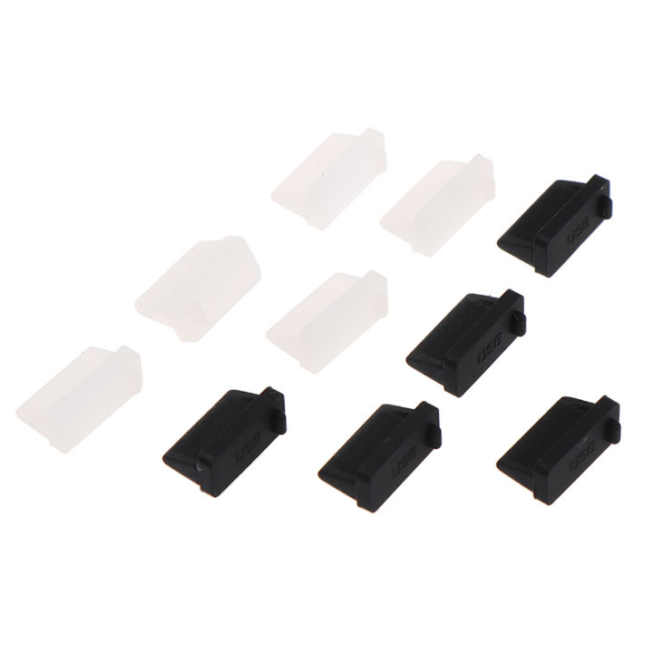 20Pcs USB Male Anti-Dust Plug Stopper Cap Plastic Cover Protector Dust ...