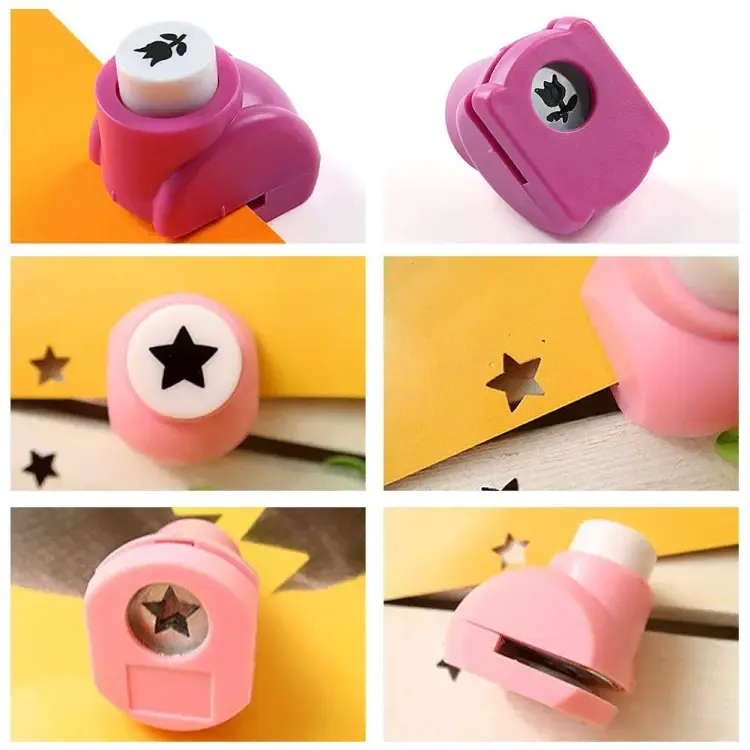 Mini Paper Punch - Mini DIY Assorted Paper Punching Machines Crafts ...