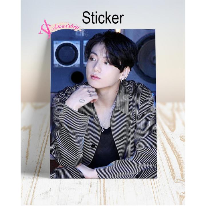 BTS JK Sticky Poster Jungkook Stickers for jungkook lovers | Daraz.pk