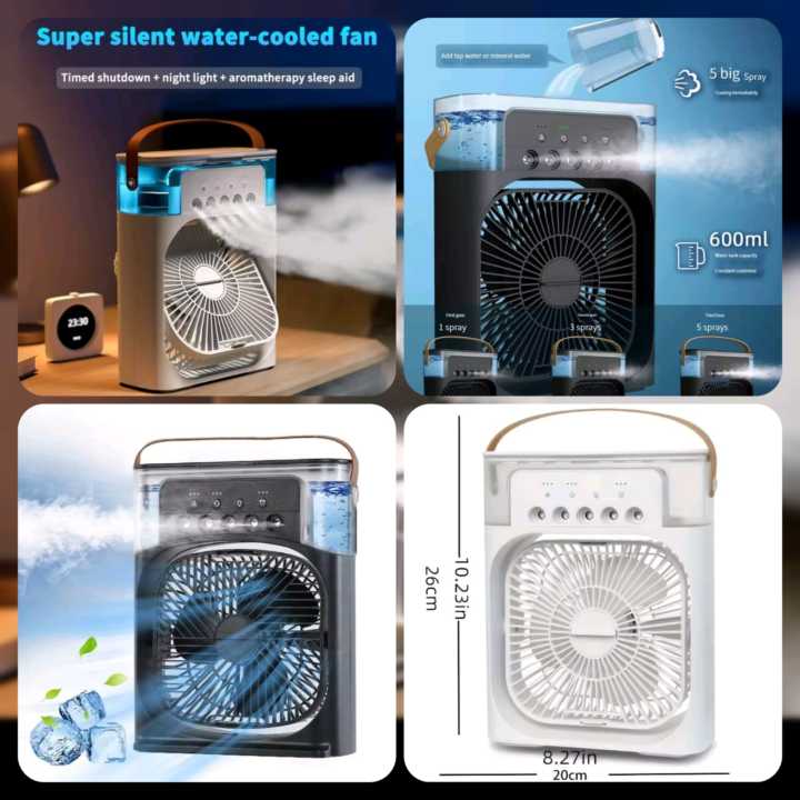 10 inch Mist Fan / Ice Fan / Mini AC Fan / 10 inch Mist Blowing Fan ...