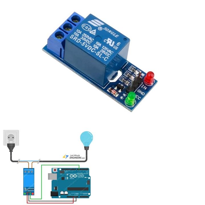 1 Channel Relay Module For Arduino | Daraz.pk