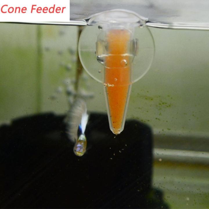 Bloodworm Automatic Aquatic Aquarium Shrimp Fish Funnel Cup Feeding Cup ...