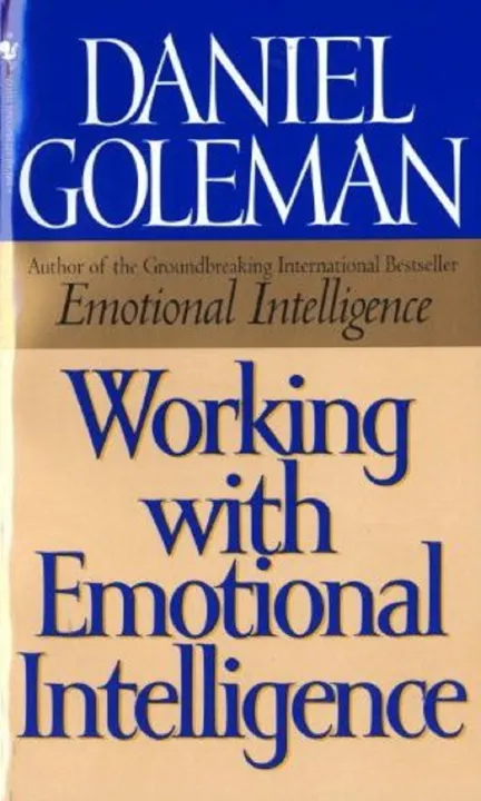 Working with Emotional Intelligence by Daniel Goleman | Daraz.pk
