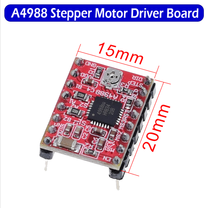 A4988 stepper motor driver module Reprap Board for nema17 and nema23 3D Printer By Electrica ...