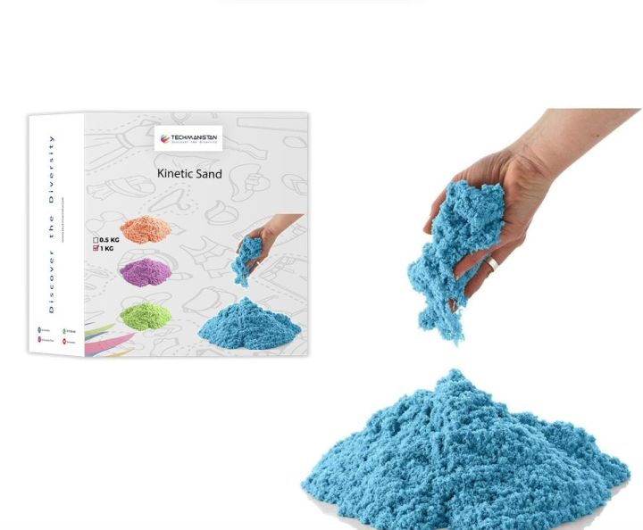 Techmanistan 1 KG Kinetic Sand Pouch For Kids | Daraz.pk