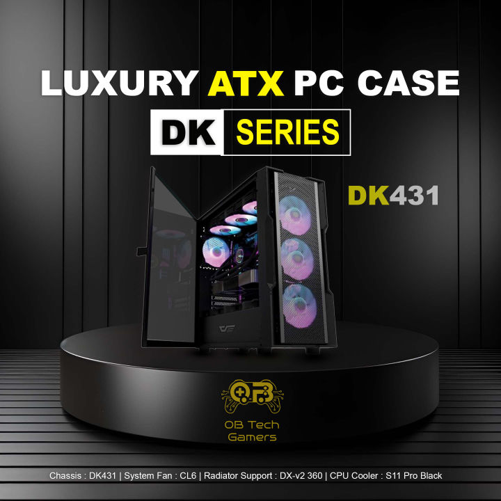RGB Gaming PC Case | Daraz.pk