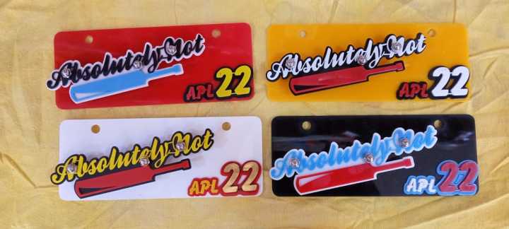 Fancy Back Number Plate For All Bikes CD 70 & CG125 | Daraz.pk
