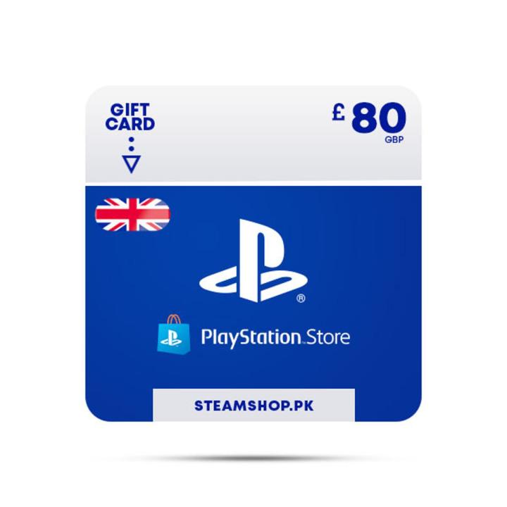 GBP 80 PSN Gift Card (UK) | Daraz.pk