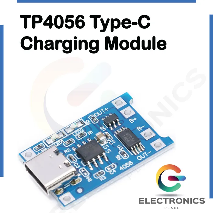 TP 4056 Charging Module | 18650 Lithium battery Charger Type C With ...