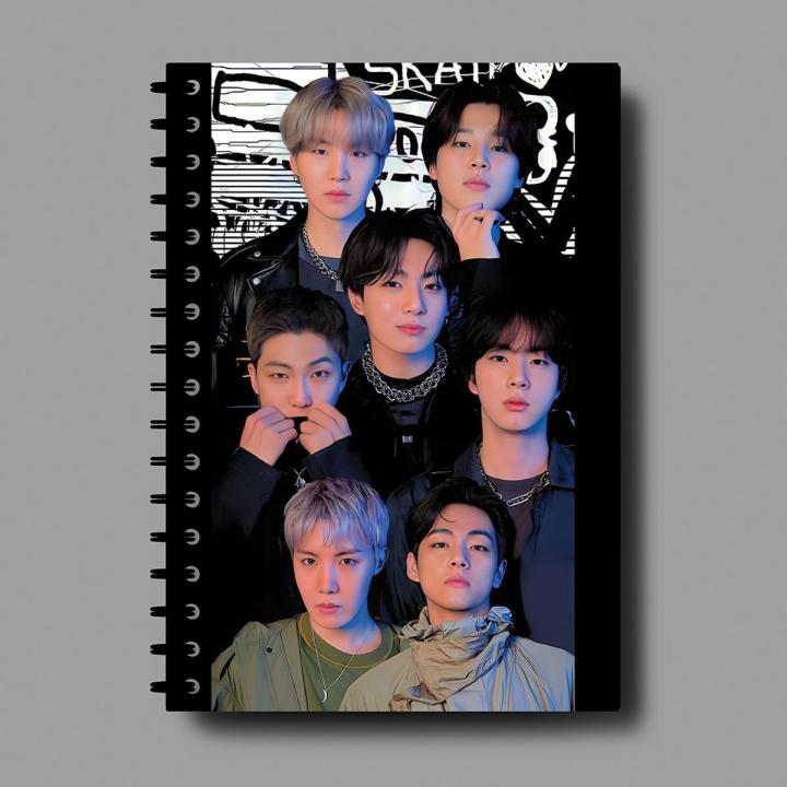 BTS Members Spiral Notebook-7703 | Daraz.pk