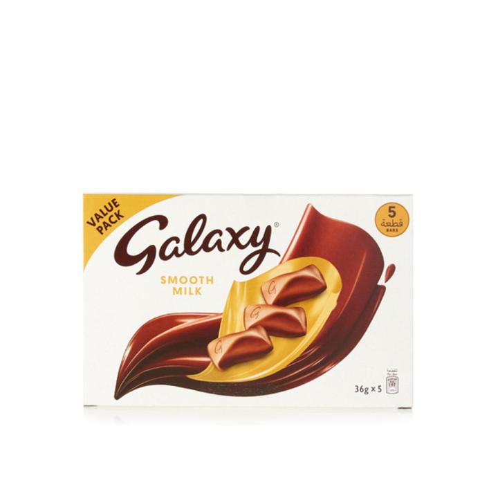 Galaxy Smooth Milk Chocolate Value Pack (36 gram x 5 Pieces) | Daraz.pk
