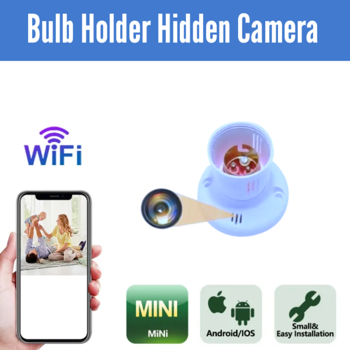 New bulb holder camera spy net camera cctv camera Camera WiFi 1080P HD ...
