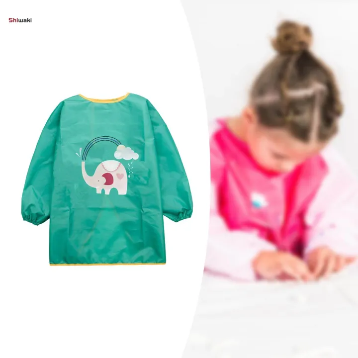 Kids Painting Smock Apron for Classroom Feeding Nursery School | Daraz.pk